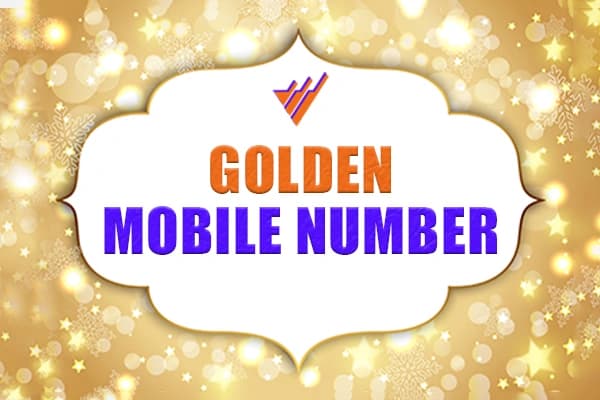 Golden Mobile Numbers for a Golden Touch | VIP Number Shop